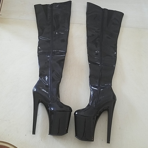 Pleaser | Shoes | Pleaser Xtreme 30 Platform Thigh High Boots | Poshmark